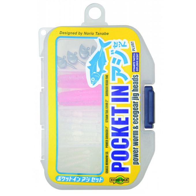 Ecogear Pocket in Aji | Lure Set